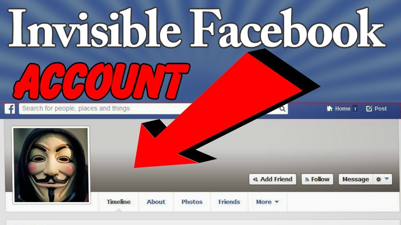 How To Make Invisible Blank (Empty) Name Id On Facebook 2017 - YouTube