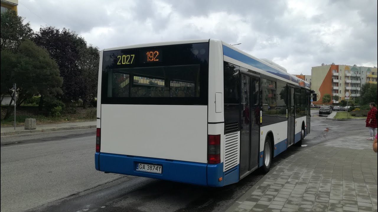 MAN NL313 #2027 (🚍160) [*] PKM Gdynia ♪ most ♪ ☄ - YouTube