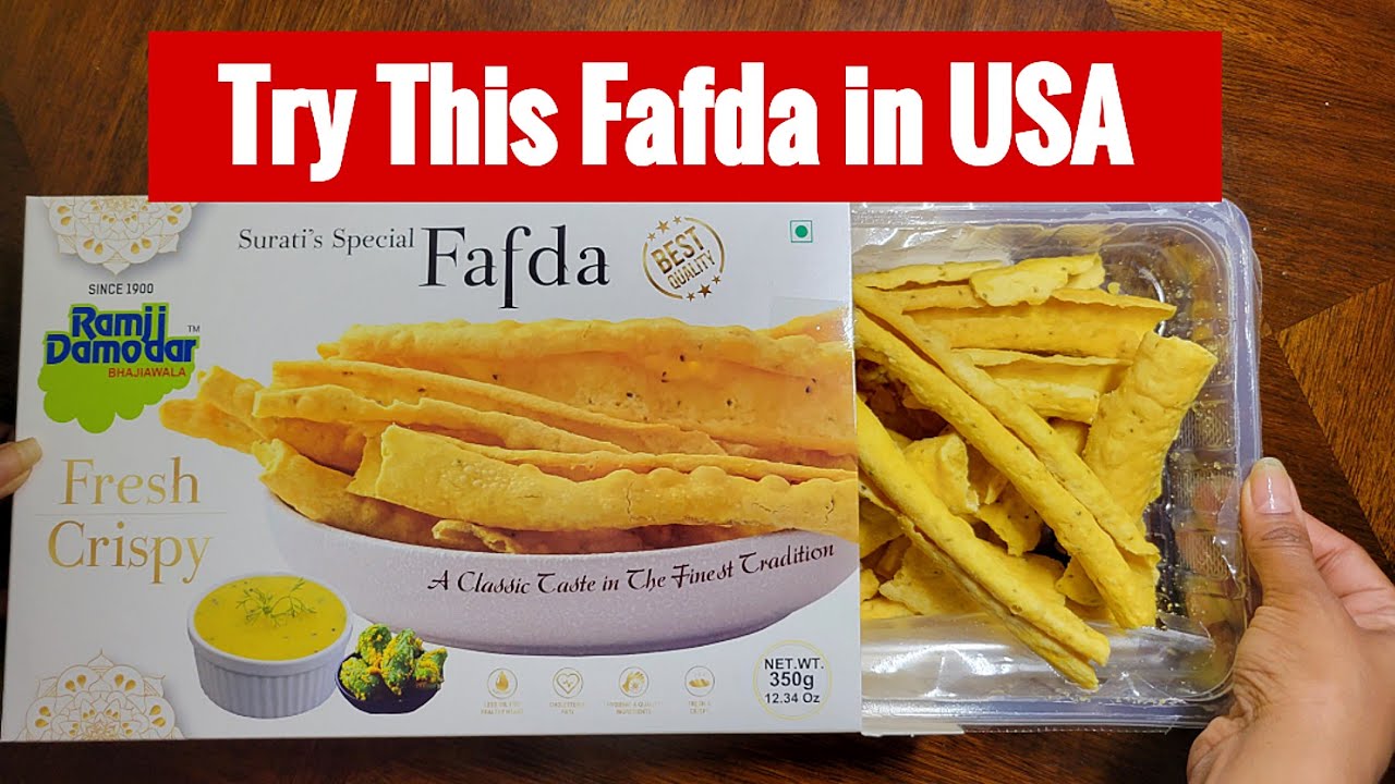I found best fafda in USA - Surti Special Authentic Taste - YouTube