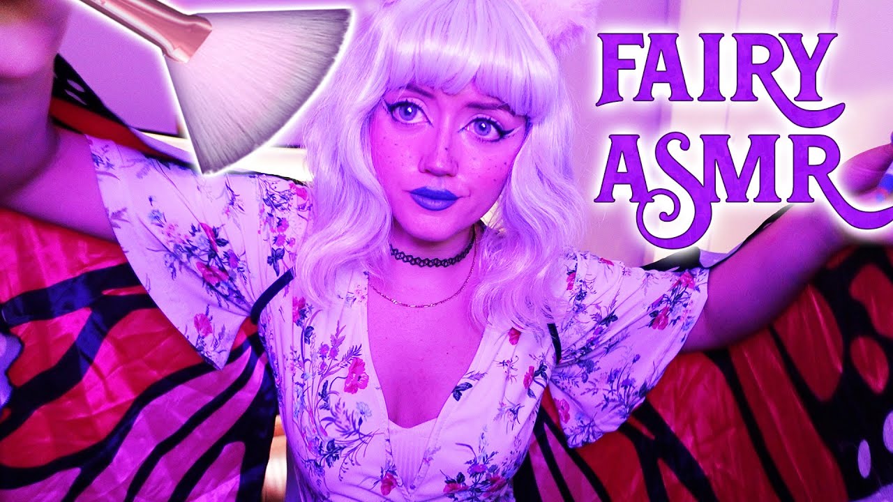 Fairy ASMR Roleplay 🧚🏼‍♀️ MAKEUP in an Enchanted Forest Ambience - YouTube