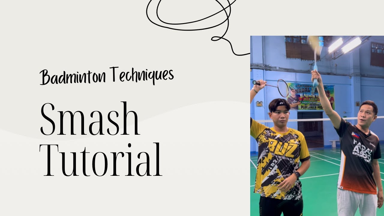 Badminton Smash Tutorial Tagalog | Badminton | Manila, Philippines ...