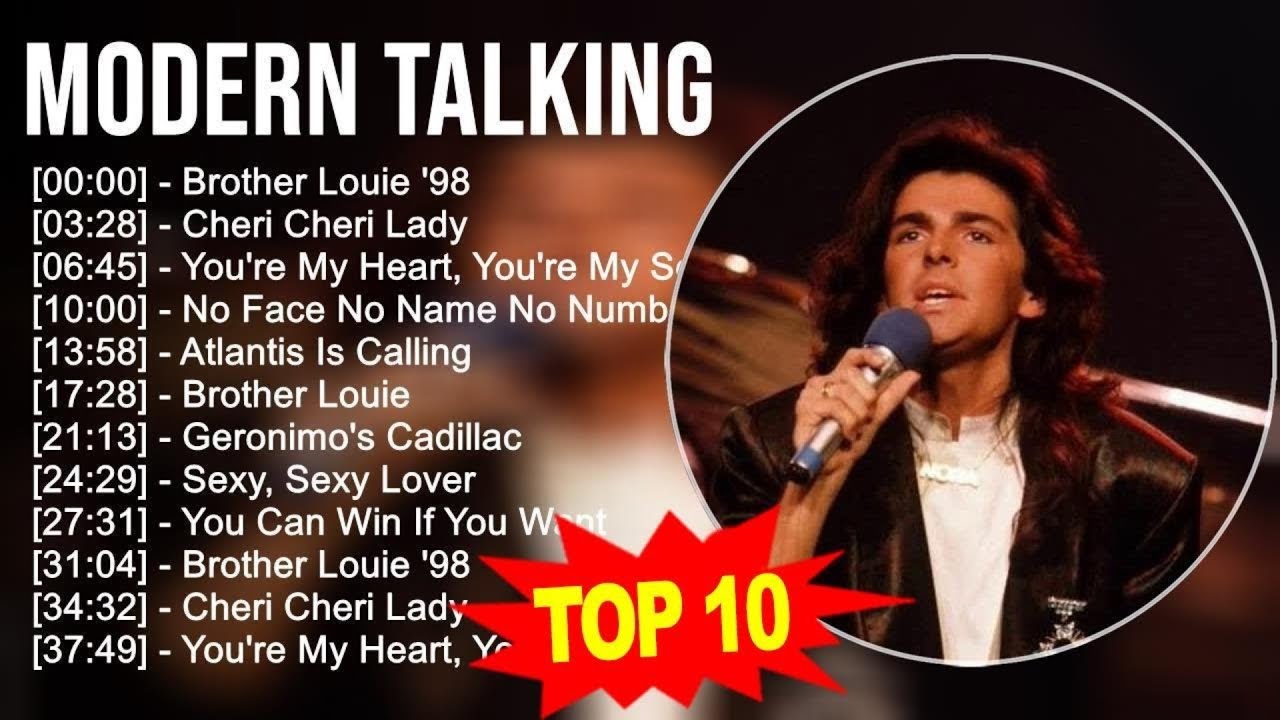 The Best Of Modern Talking Greatest Hits Full Album 2023 - Modern ...