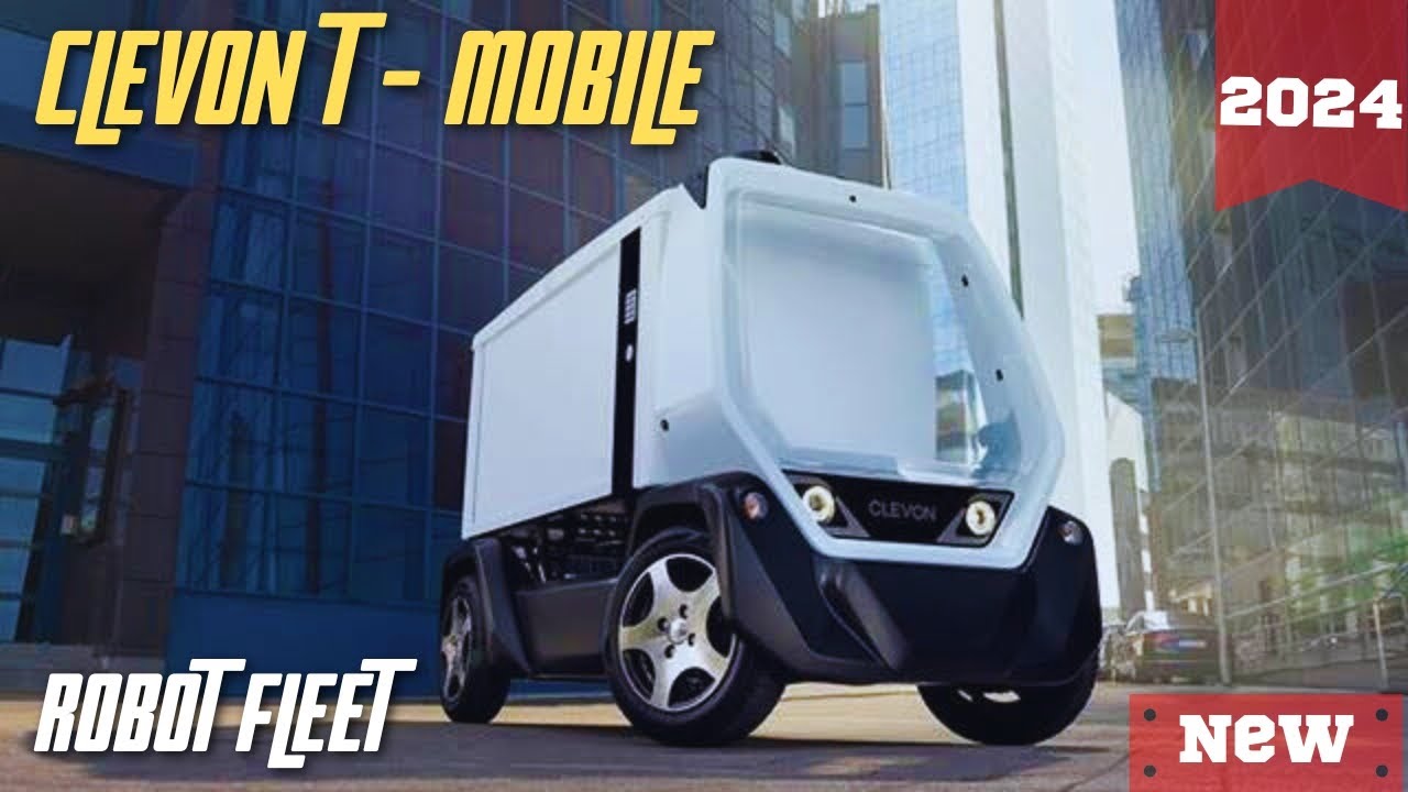 Clevon T- Mobile AUTONOMOUS ROBOT FLEET 🤖 - YouTube