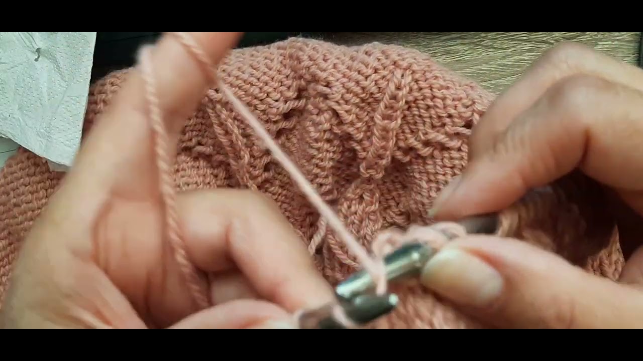 Disminución doble centrada en circular DDC, CCD o S2KPO - YouTube