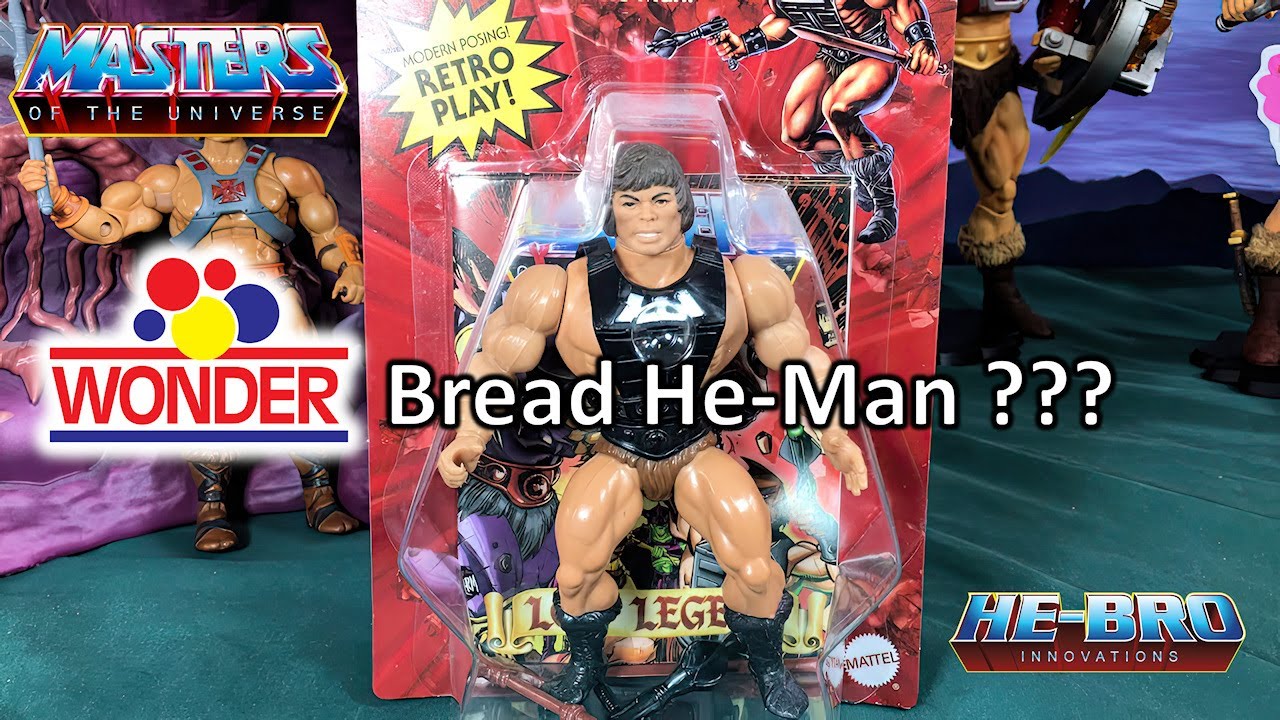 How hard is it to make a Wonder bread He-Man custom???? - YouTube
