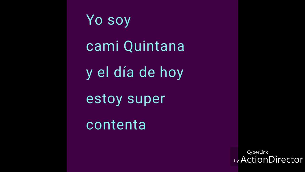Gracias por todo/cami Quintana - YouTube