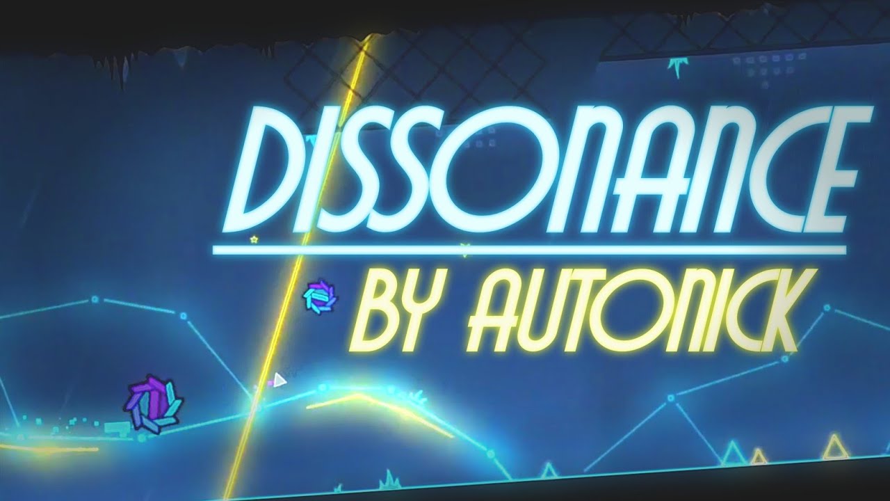 진정한 투플 Dissonance (by AutoNick / featured easy 2★) Geometry Dash - YouTube