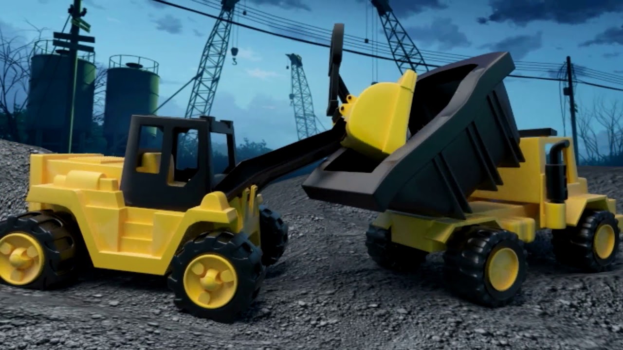 ANIMACION SET DE CONSTRUCCION - YouTube