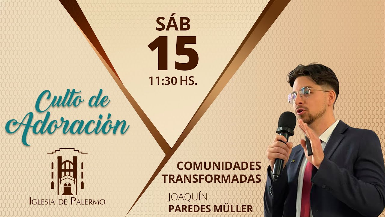 Comunidades Transformadas - Joaquín Paredes Müller - YouTube