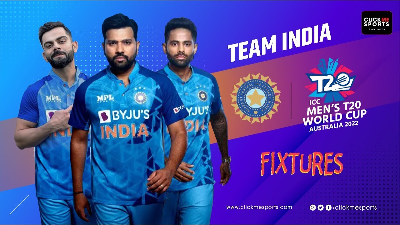 ICC T20 World Cup 2022 | Team India Full Details | Venues, Squad ...