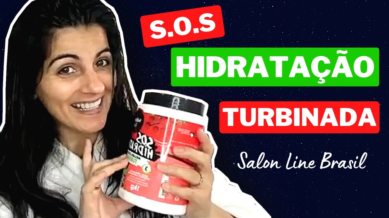S.O.S Hidratação TURBINADA Salon Line Brasil | Gilciane Dutra - YouTube