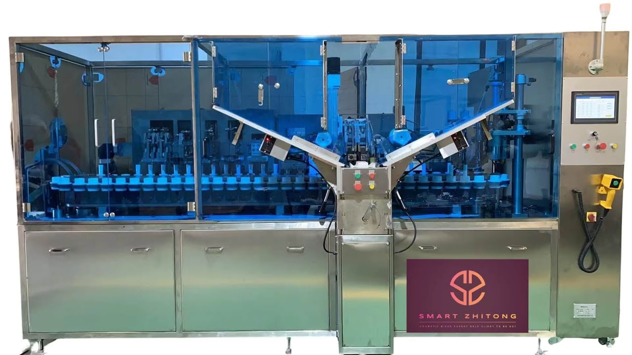 Ointment filling and sealing machine Speed up to 180 pcs per minutes ...