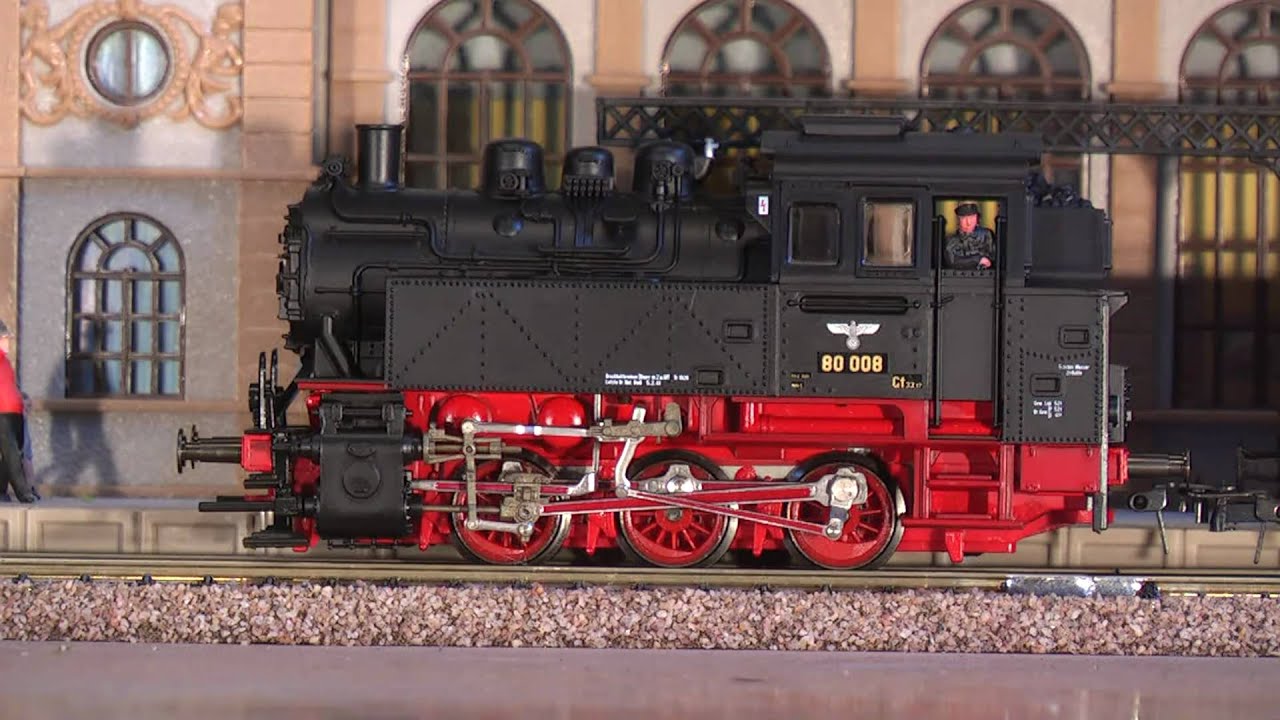 Baureihe 80 Roco ( BR 80 008 DRG ) 2/5 - YouTube