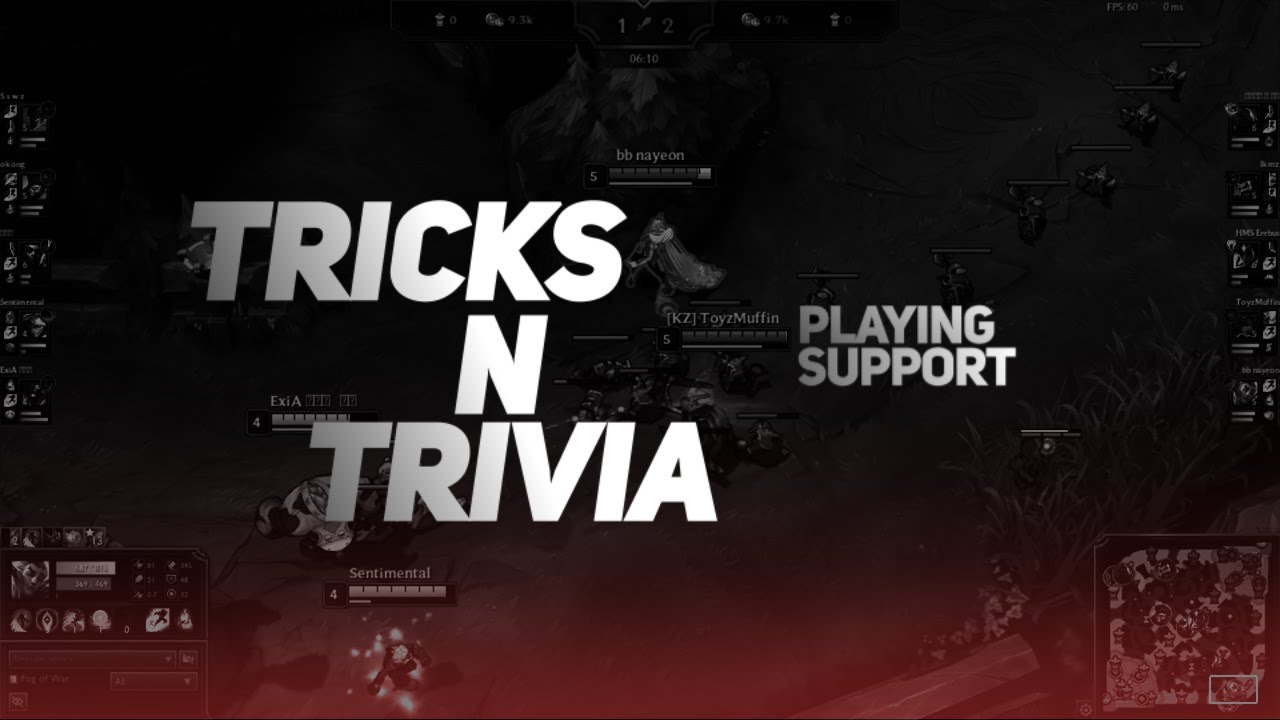 Mineski League of Legends Tricks n Trivias EP5 - Playing Support - YouTube