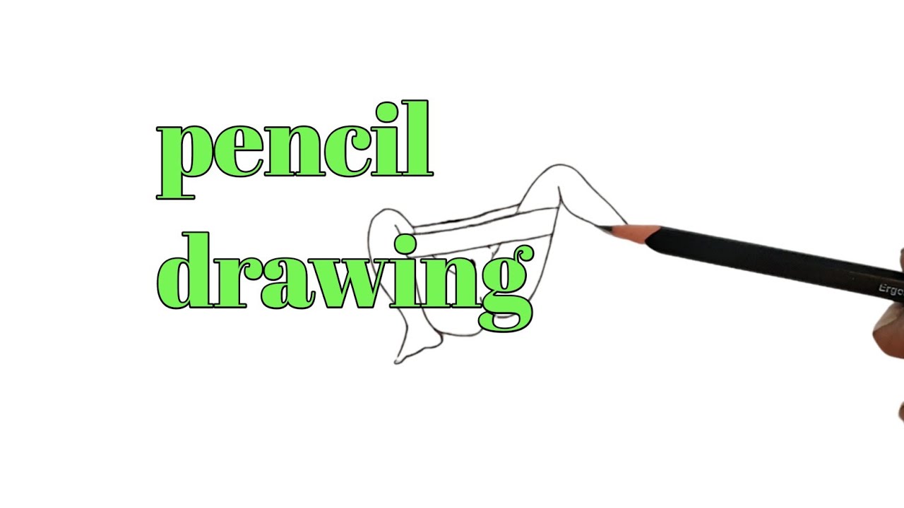 full Figure Drawing | Attractive Girl Drawing | Pencil Technique ...