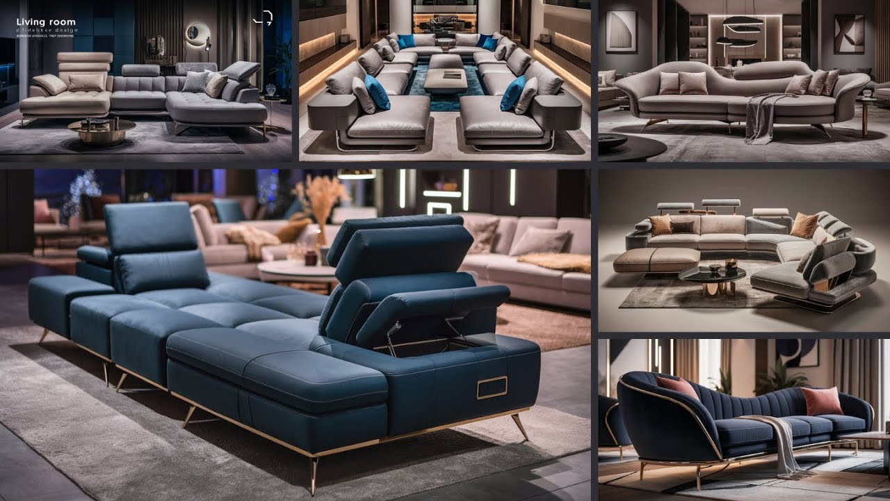 Elegant and Modern Sofa Set Designs for a Stylish Living Room. - YouTube