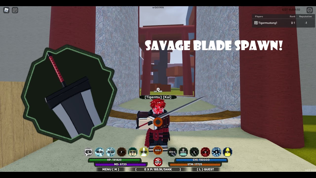 Shindo Life |Savage Blade Spawn| - YouTube