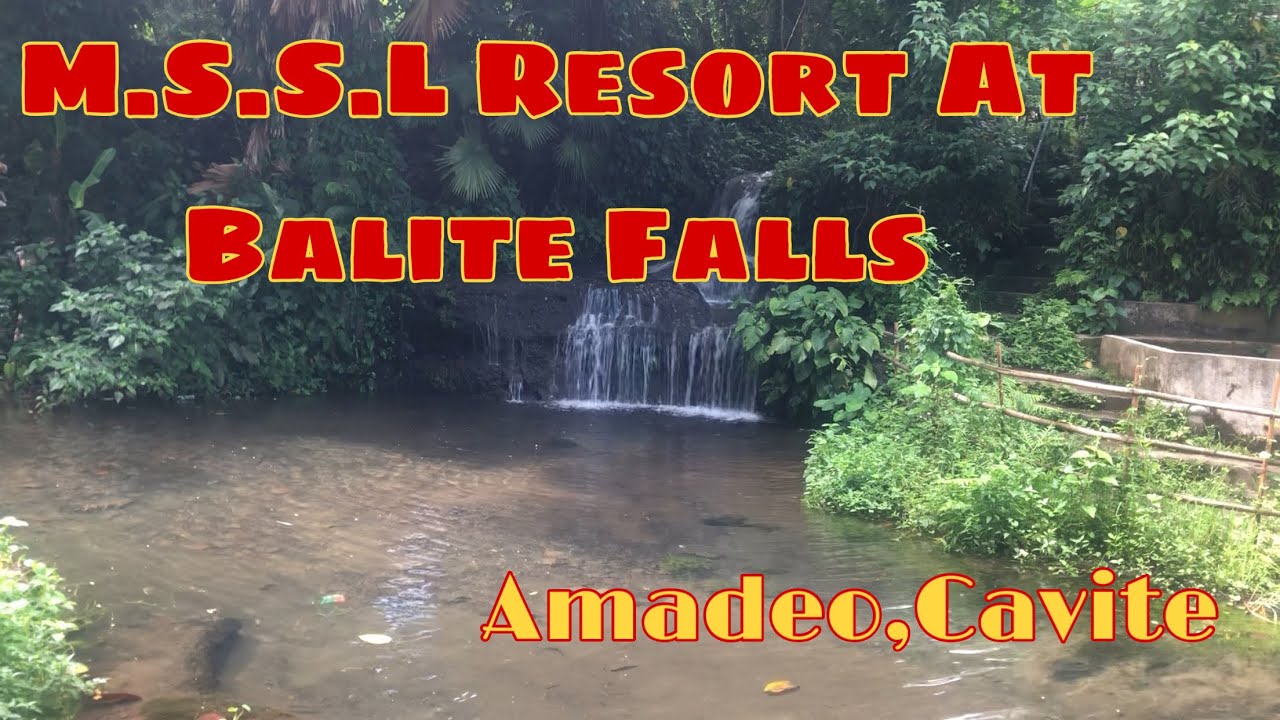 M.S.S.L Resort At Balite Falls | Nature Ambiance Very Relaxing ...