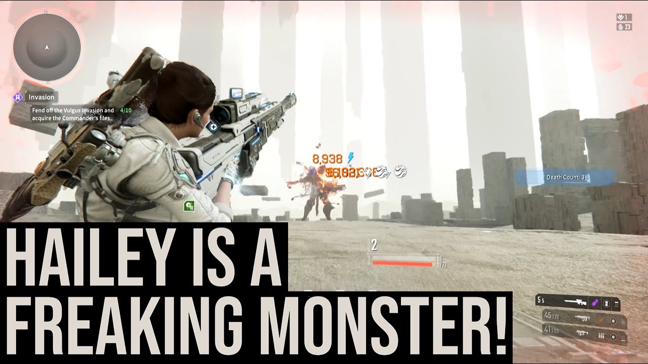 HAILEY'S INSANE SNIPER BUILD | THE FIRST DESCENDANT - YouTube