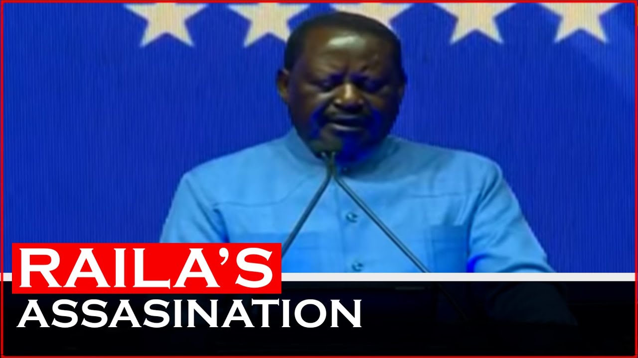 Raila Exposes 2 Leaders Plotting to Assassinate him | News54 - YouTube