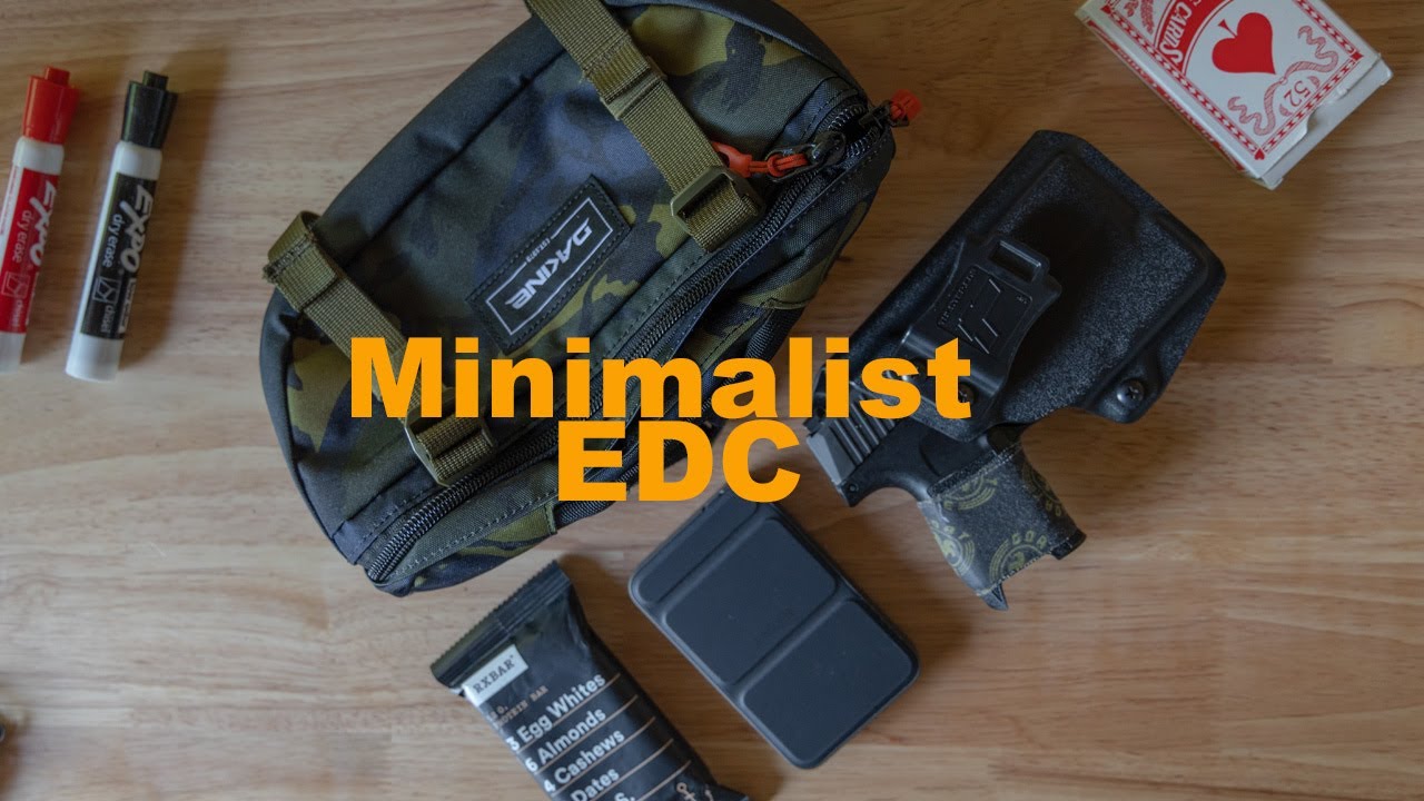 Minimalist EDC Bag - Summer 2022 Edition - YouTube