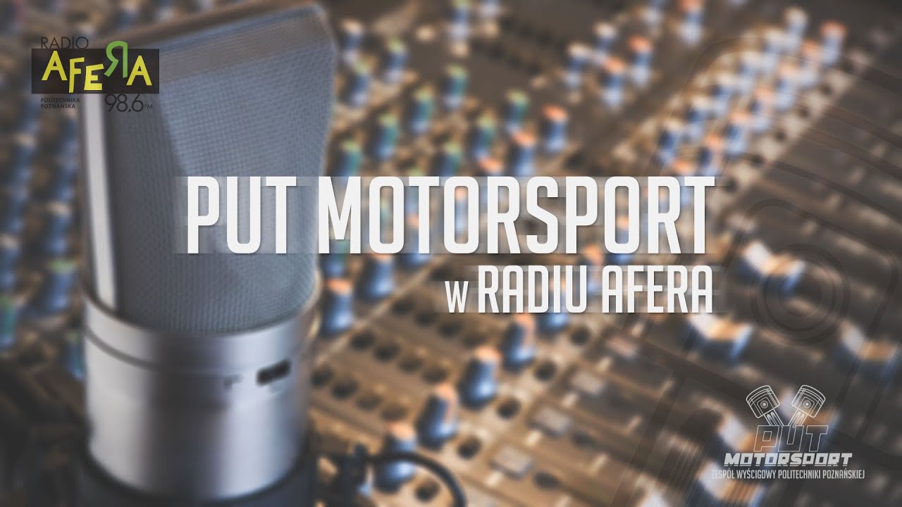 PUT Motorsport w Radio Afera - YouTube