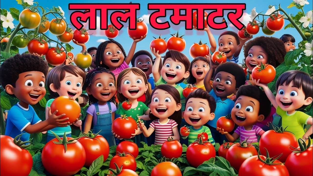 Lal Tamatar - Nursery Rhyme Video| #nurseryhymes #Cartoon - YouTube