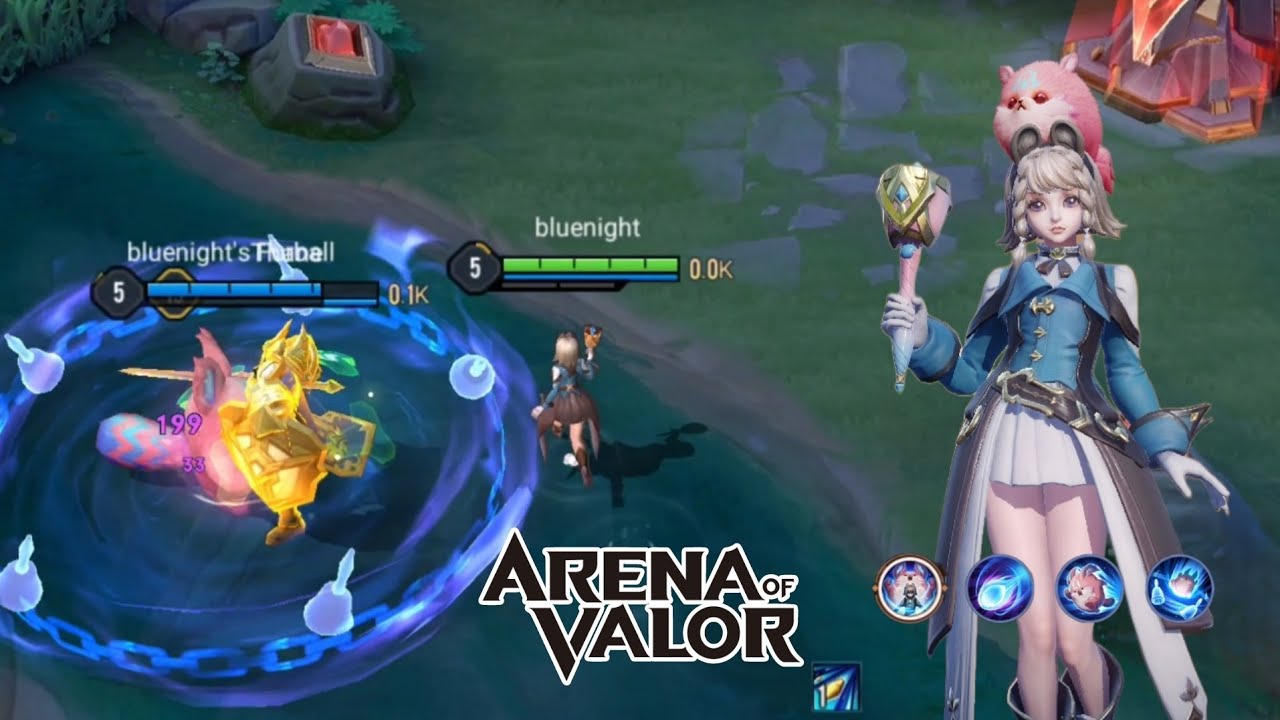 Hero Ability Showcase : Ishar | Arena of Valor - YouTube