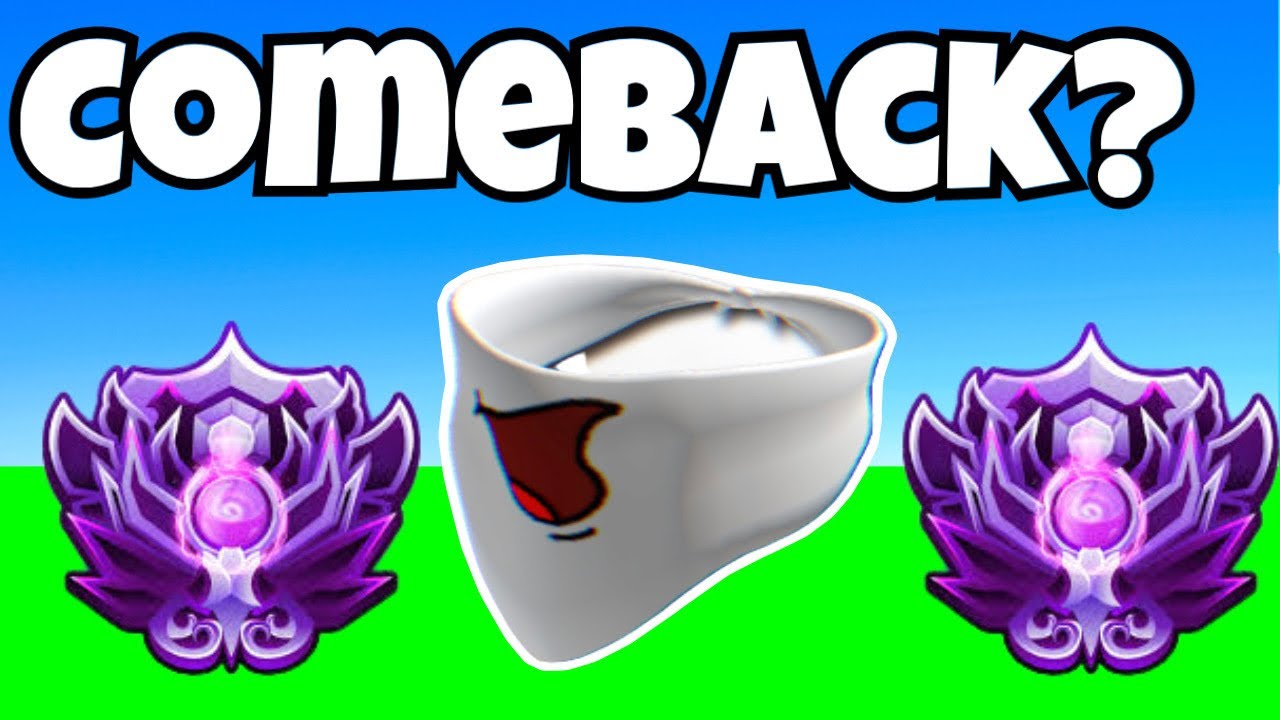 THIS FAMOUS YOUTUBER IS COMING BACK? (ROBLOX BEDWARS) - YouTube