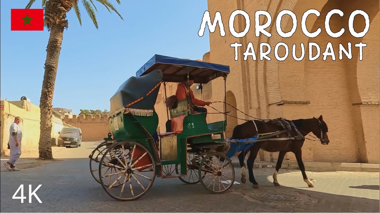 The treasures of Taroudant, Morocco - Car Driving Tour - YouTube