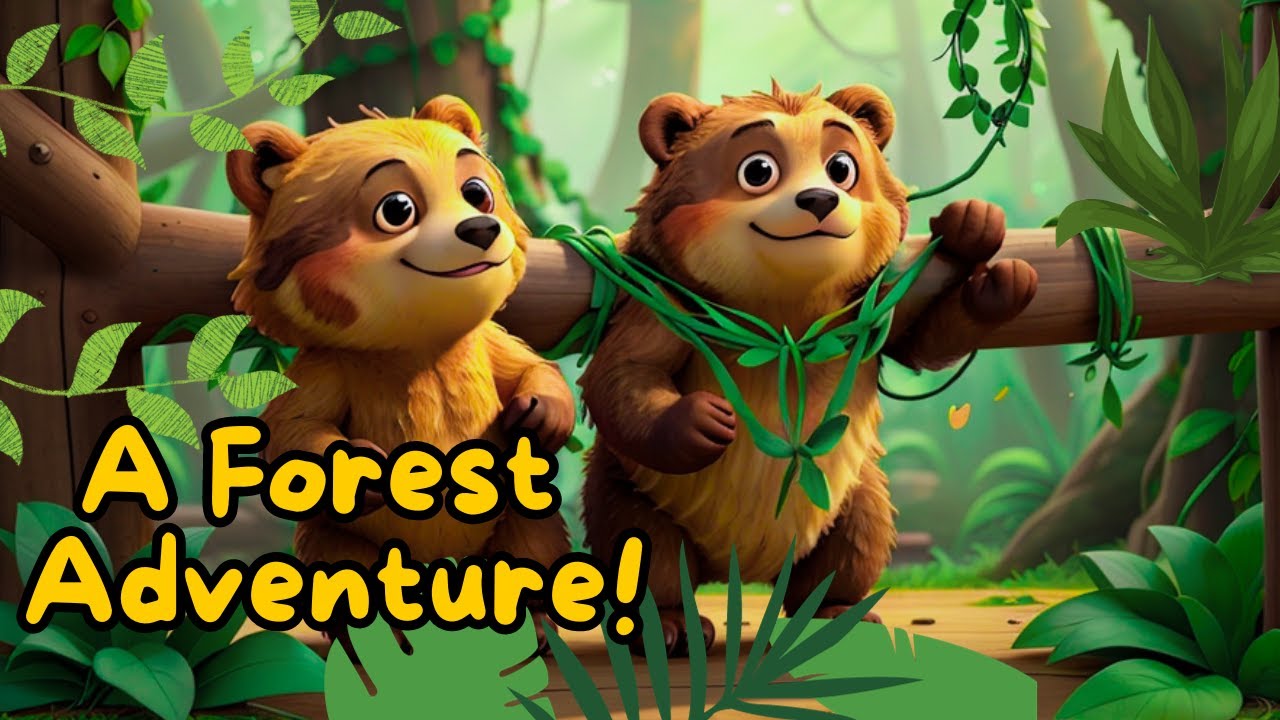 Benny and Sammy's Tree Climbing Adventure l Short bed time Stories l ...