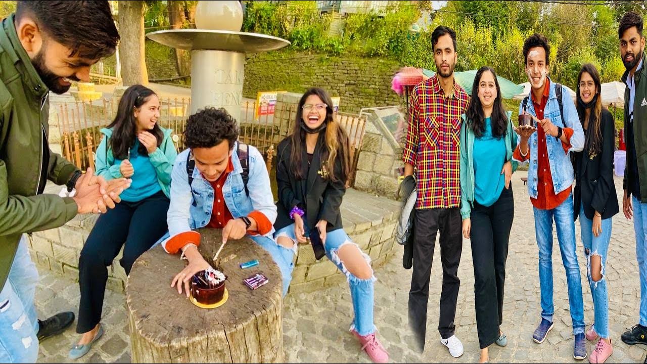 First time apna Birthday Shimla me celebrate kiya🎂 - YouTube