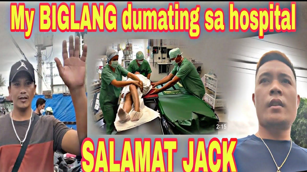 PART #216 MY BIGLANG DUMATING SA HOSPITAL #critical - YouTube