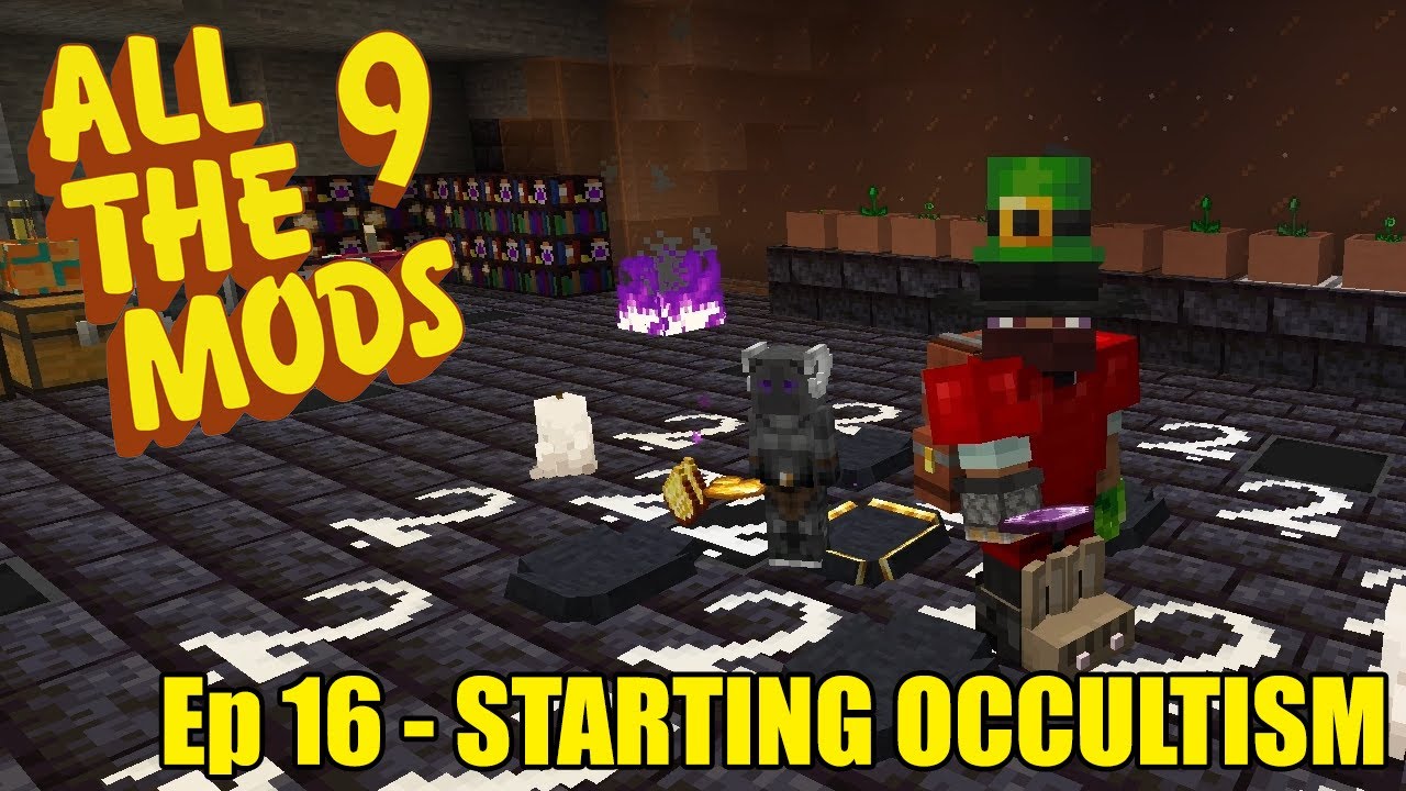 All The Mods 9 - Ep16 - Starting Occultism - Minecraft 1.20 - YouTube