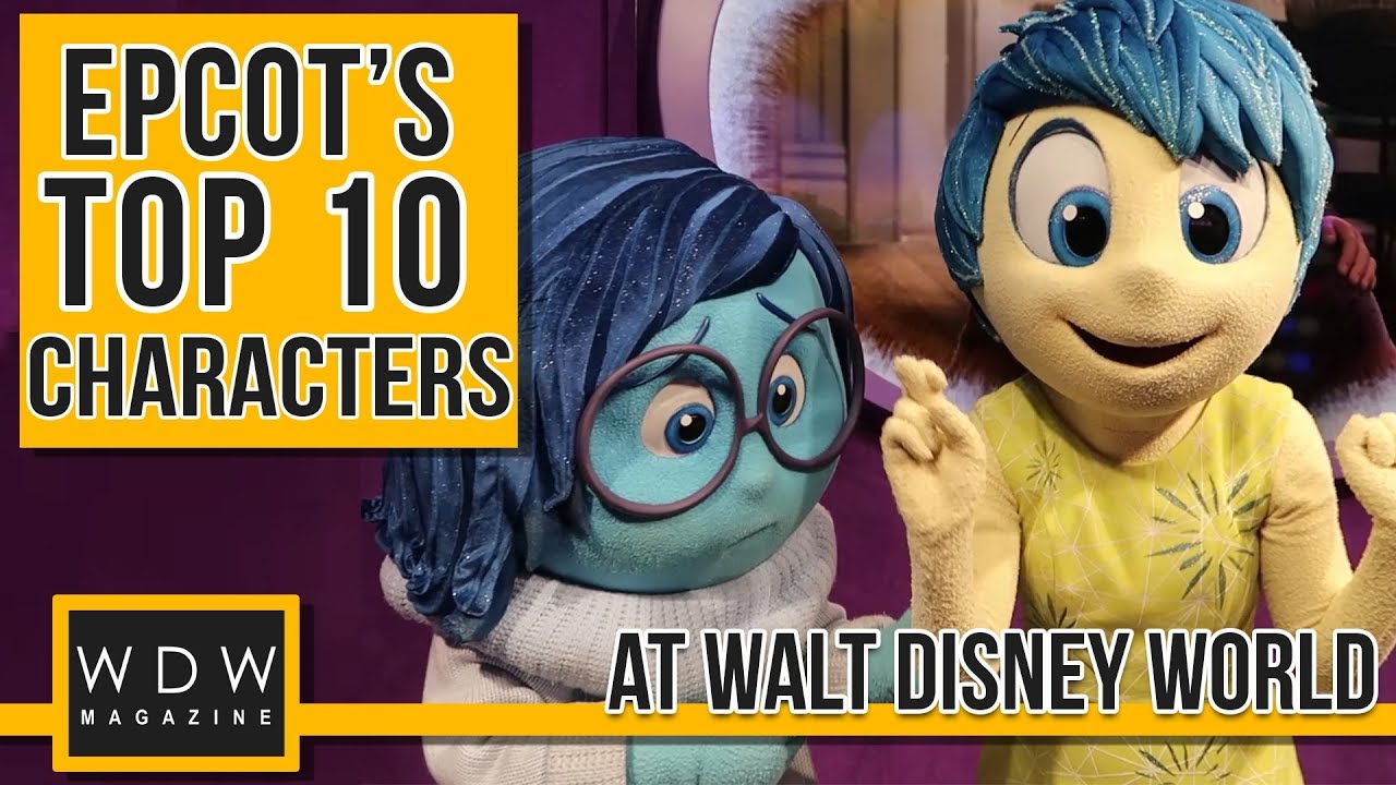 TOP 10 Disney Characters in EPCOT (and where to find them!) - YouTube