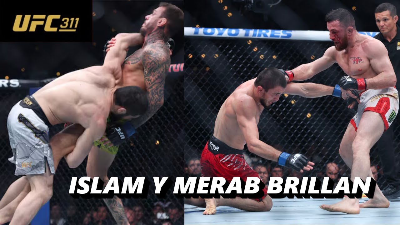 ISLAM ARRASA A MOICANO Y MERAB LE DA UNA LECCIÓN DE CAMPEÓN A UMAR ...