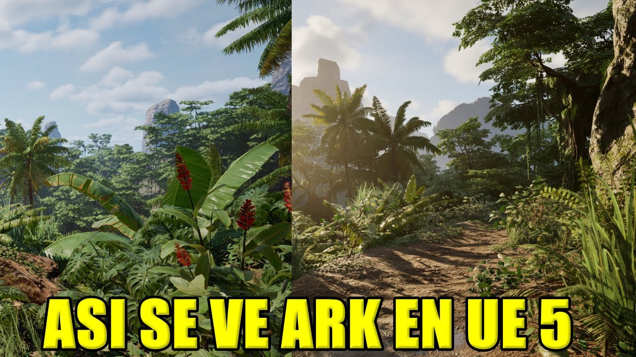 ASI SE VE ARK CON EL UE 5.3! ESTE MISMO TENDRA ARK ASCEND? EL MODO ...