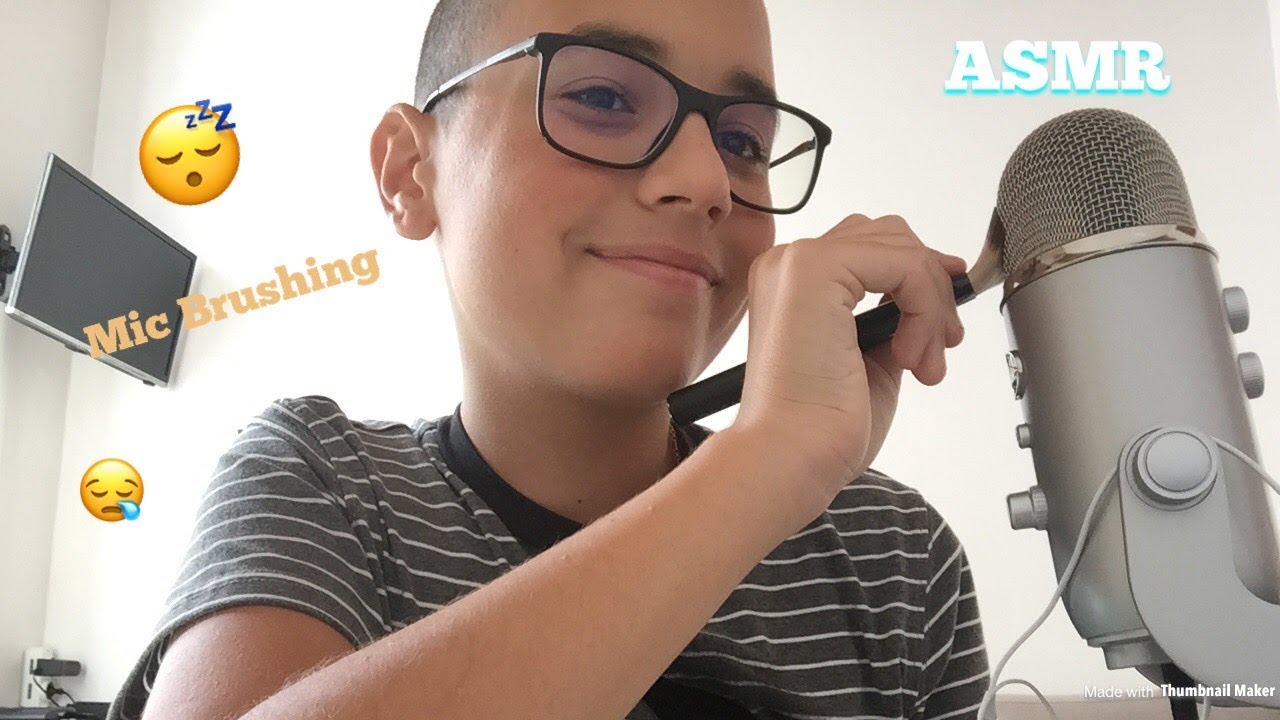ASMR | Mic Brushing + Whispering | Patrick’s Channel - YouTube