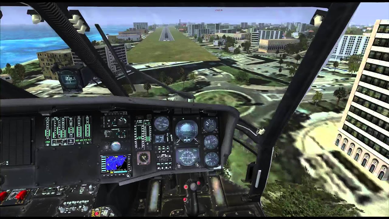 FSX VATSIM HELI Helicopter World Travel Flight 23 OIZJ - YouTube