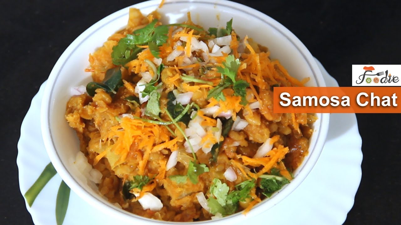 Samosa chaat recipe | How to make samosa chaat at home| evening snacks ...