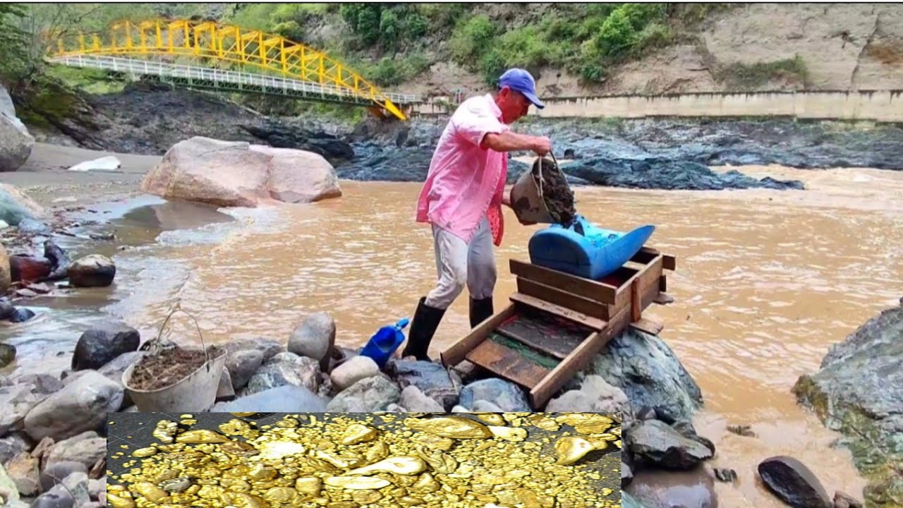 !! Oro en el Rio Patía. Proceso artesanal para extraer oro. Policarpa ...