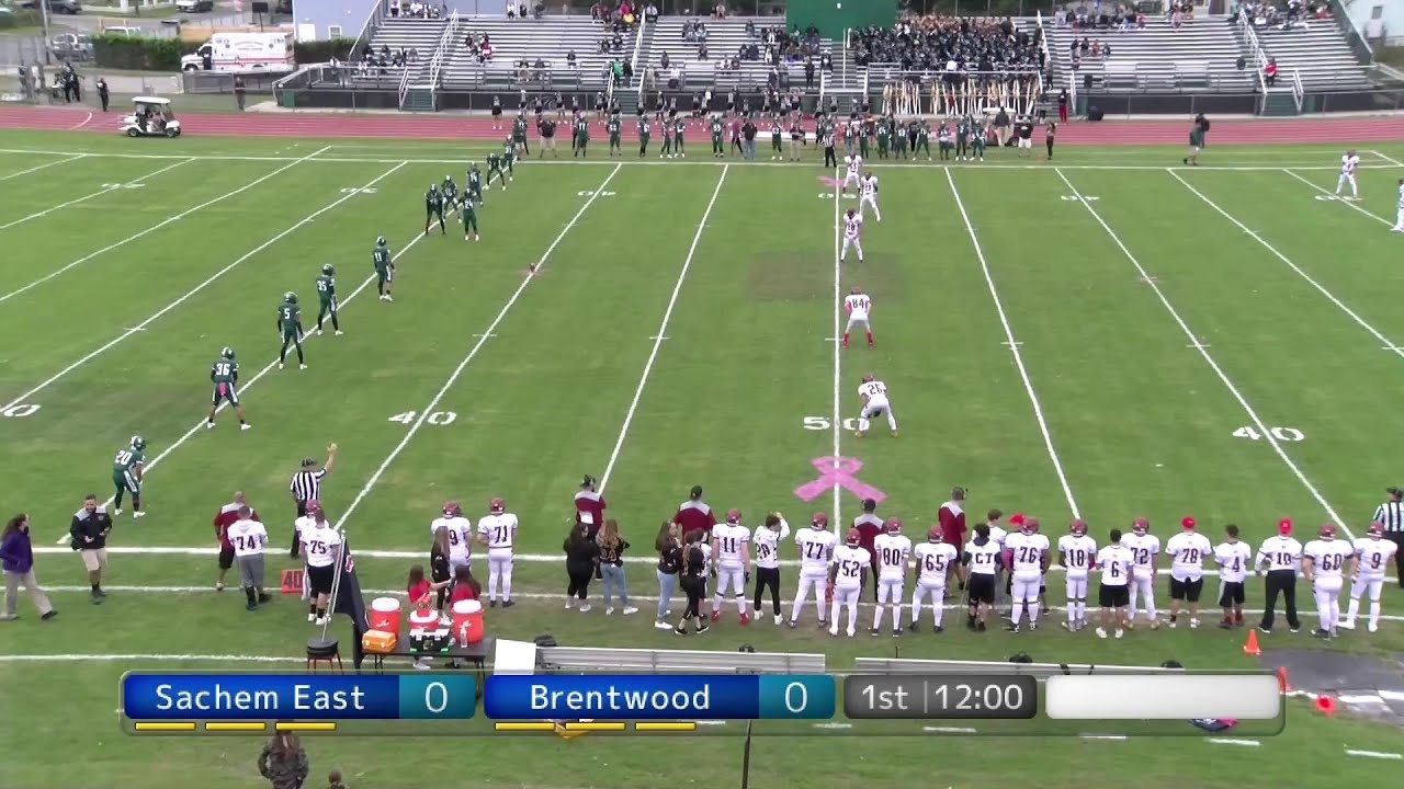 Sachem East Varsity Football at Brentwood - 10/6/2018 - YouTube