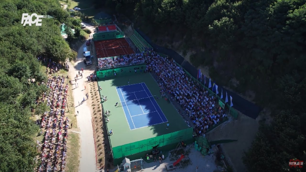 4K VIDEO| Park Ravne i teniski tereni u Visokom - Park Ravne and tennis ...