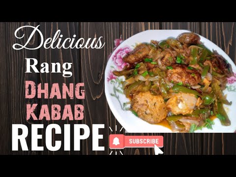 Rang Dhang Kabab recipe || chicken Kabab recipe || Tasty Kabab recipe ...