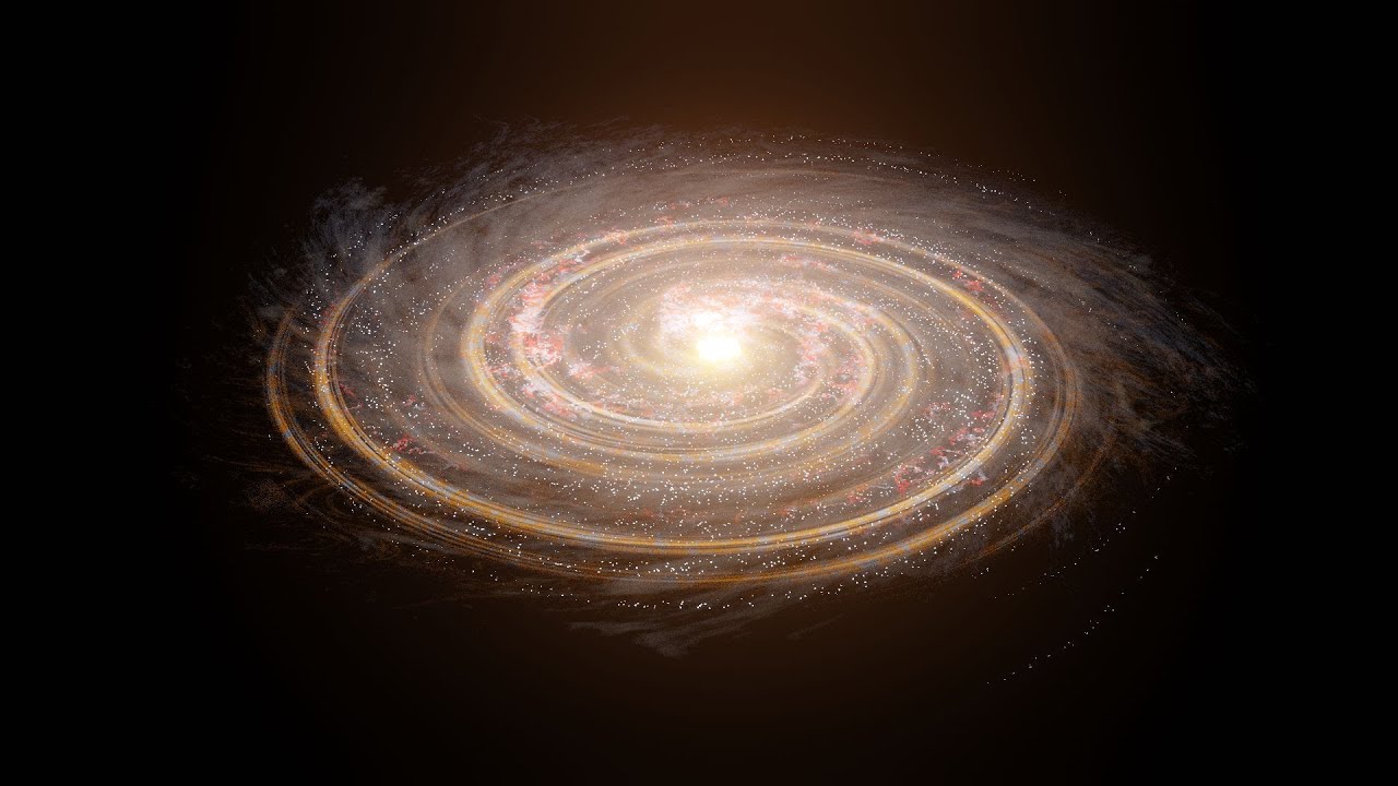 3d procedural galaxy. - YouTube