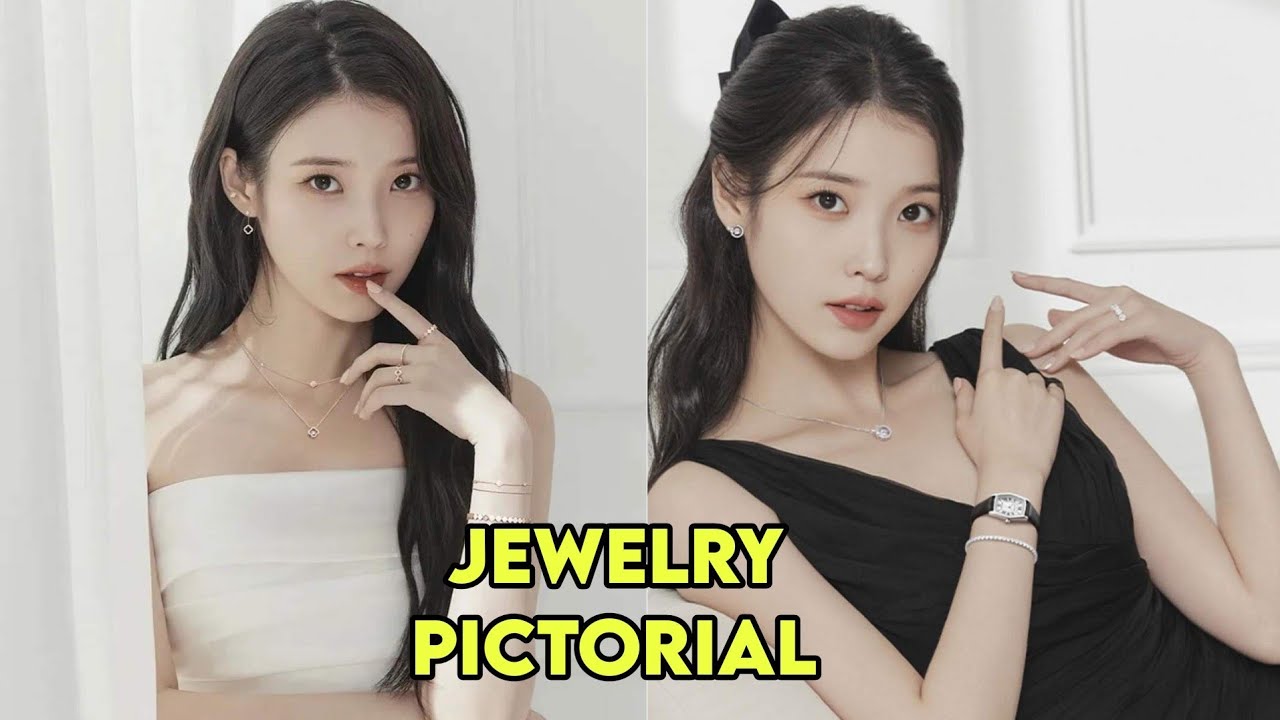 IU radiates her lovely beauty in a new jewelry pictorial #iu # ...