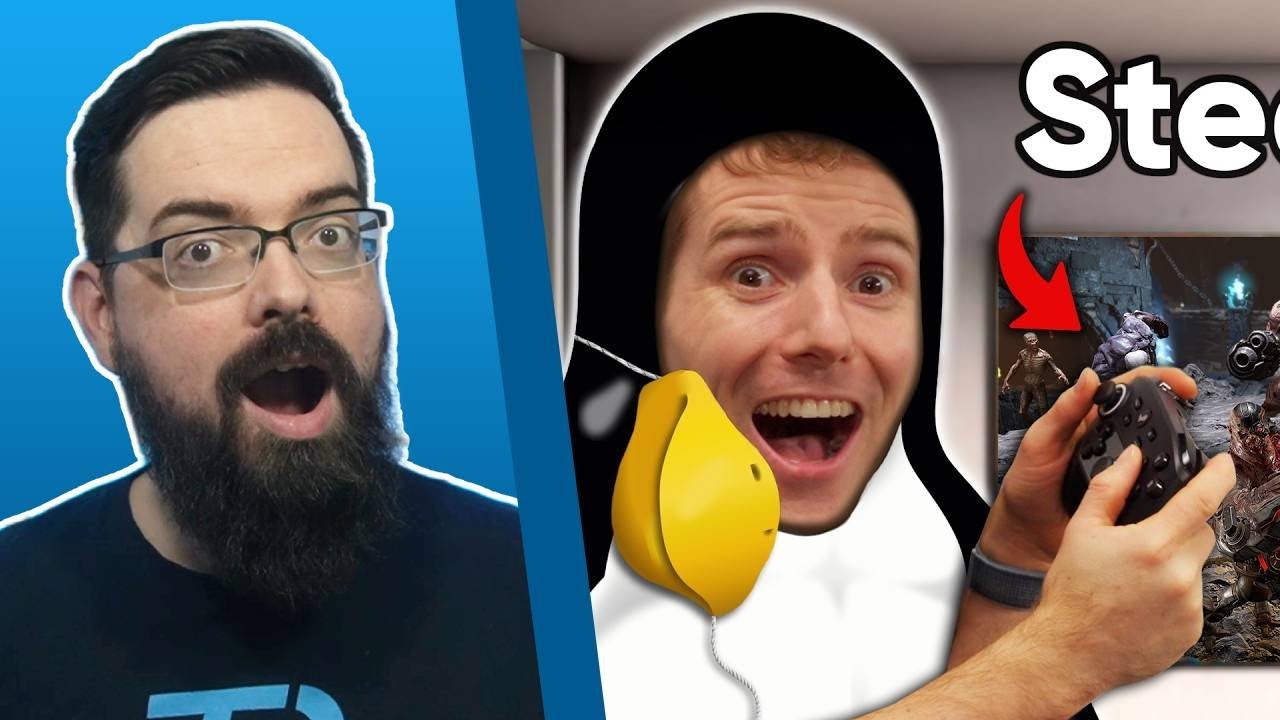 "SteamOS on a PC?" Reacting to Linus Tech Tips Linux Gaming Update for ...