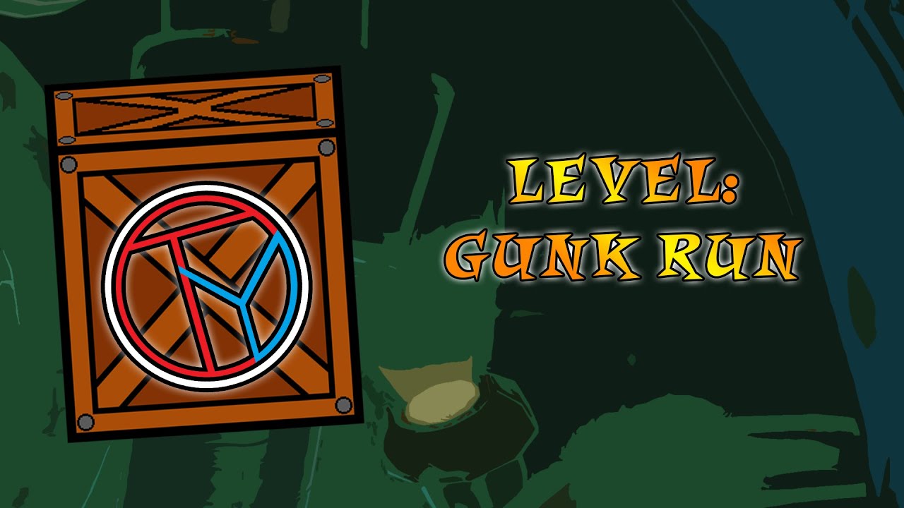 GUNK RUN! - Crash Bandicoot: Back in Time (Custom Level) - YouTube