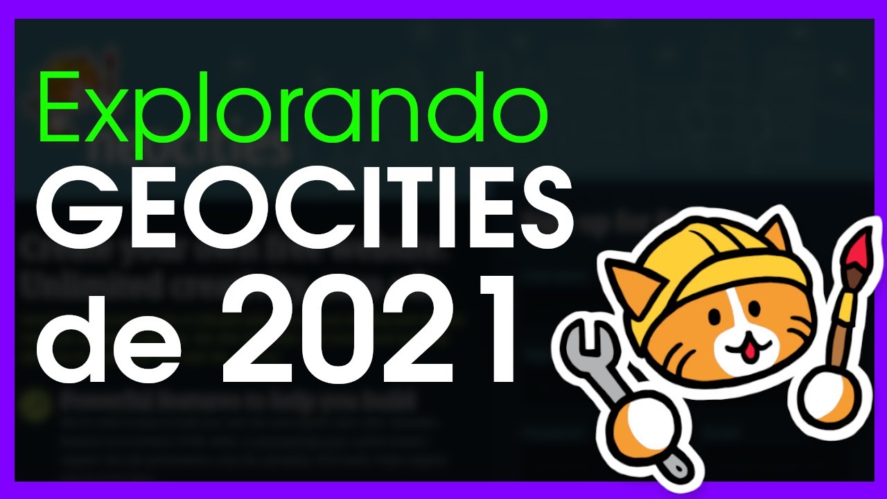 Neocities, para os AMANTES de sites OLDSCHOOL - YouTube