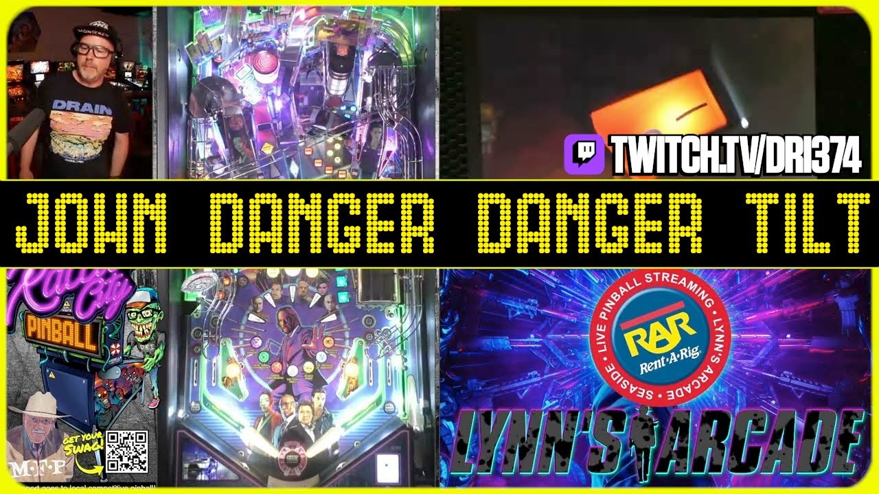 Stern Pinball John Wick Premium: This thing is punishing. Streamed from ...